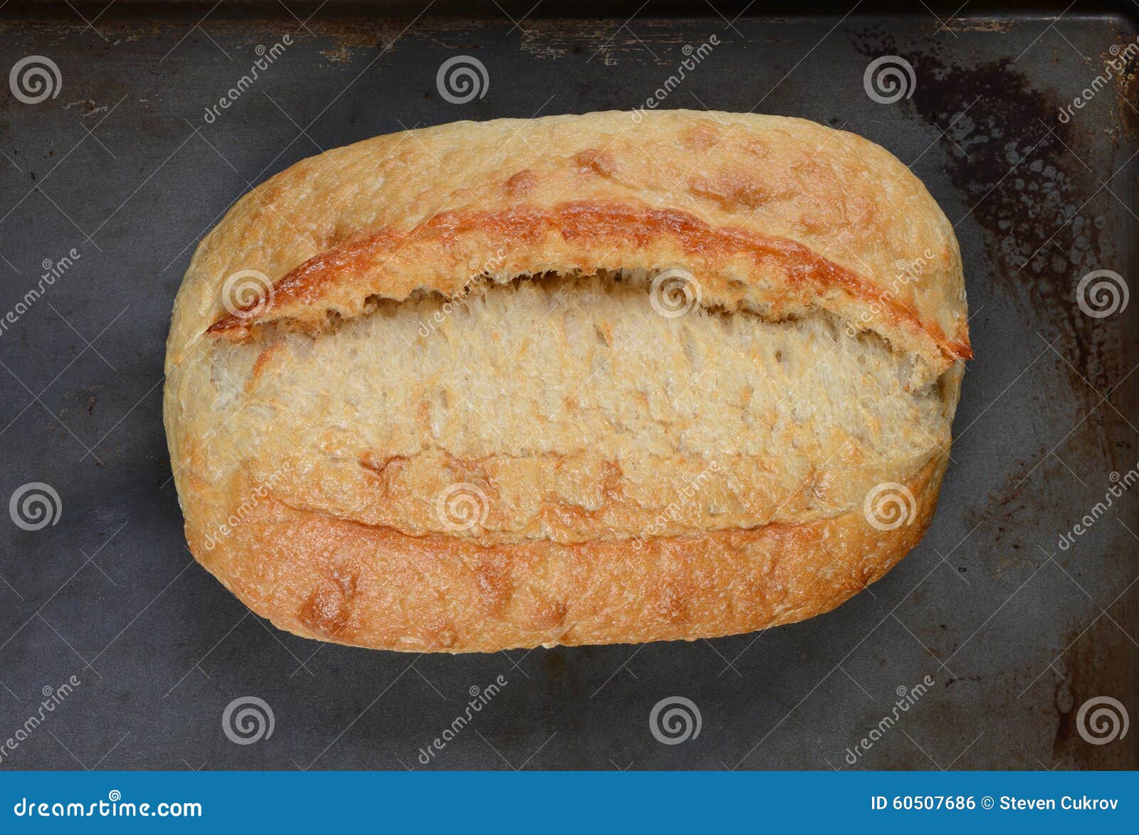 Fresh Baked Loaf of Bread stock photo. Image of staple - 60507686