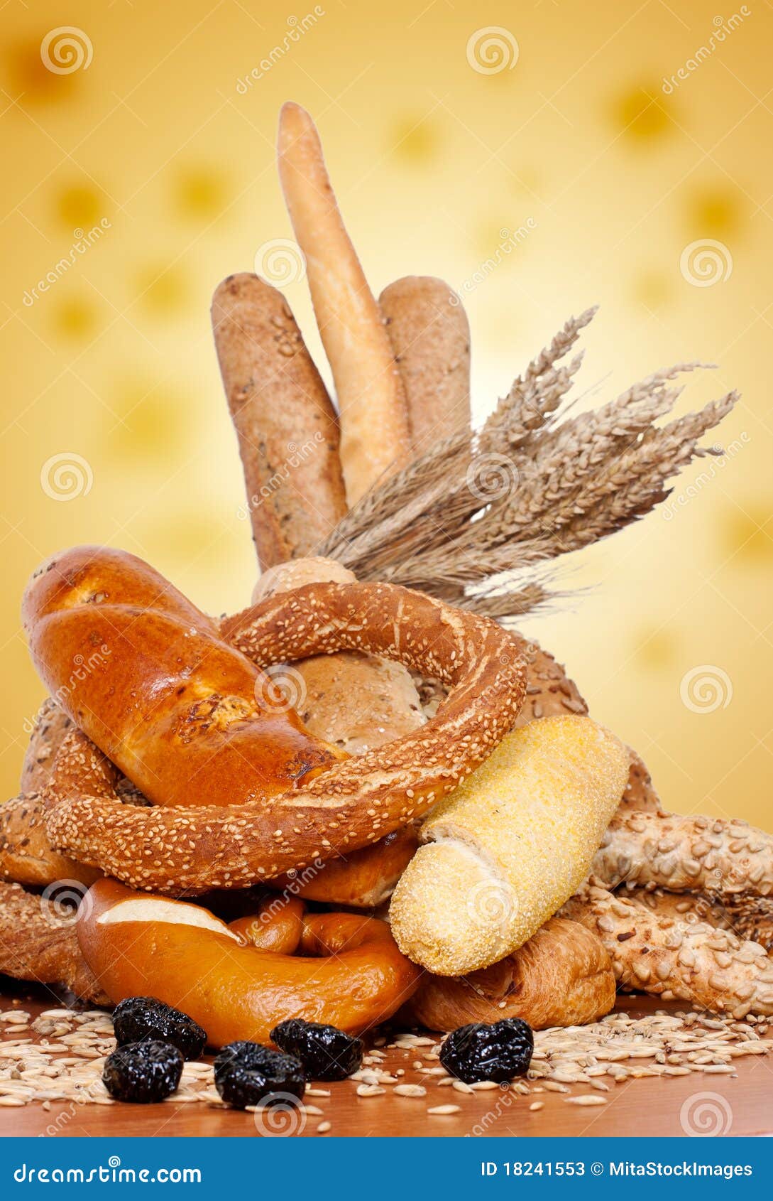 Fresh bakery products stock image. Image of eating, bread - 18241553