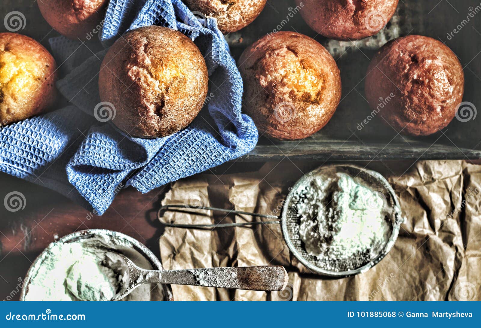Fresh Bakery Fresh Tasty Bakery. Homemade Stock Photo - Image of baked ...