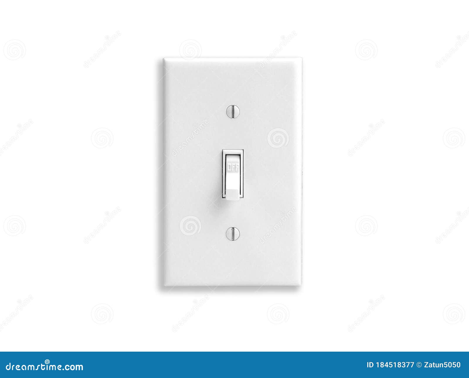 Electronic Switch on and Off Stock Image - Image of activate, light ...