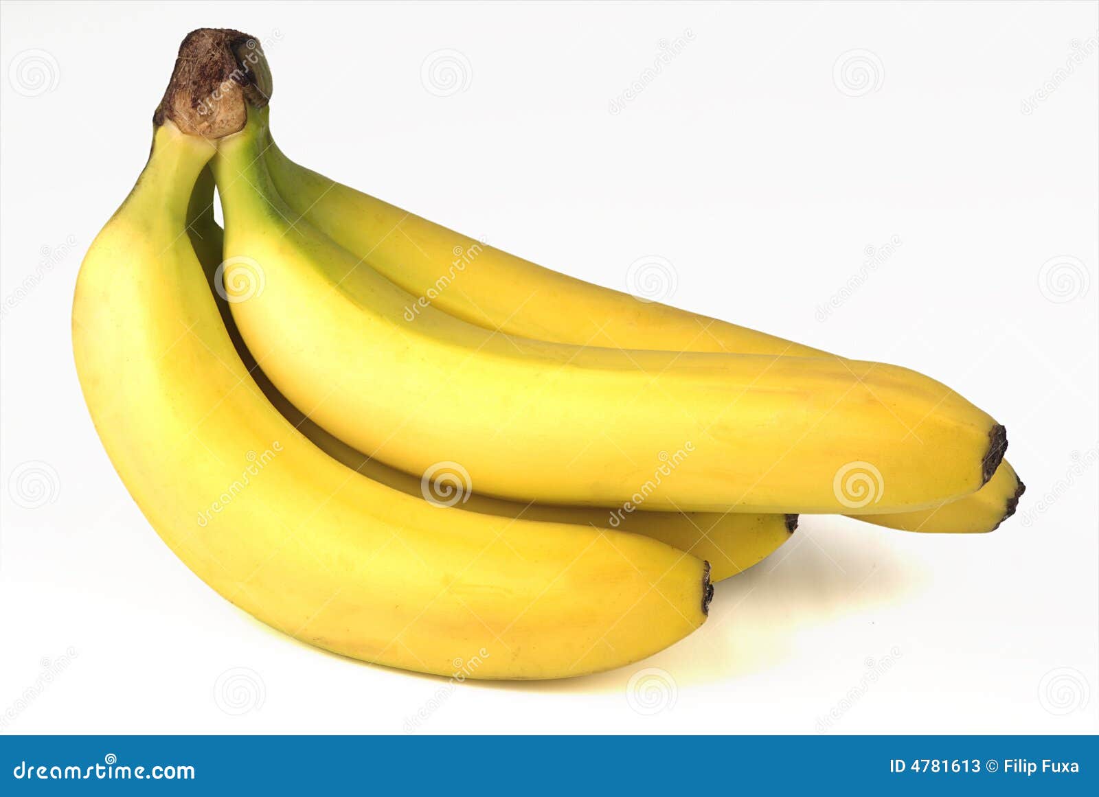 Fresh bananas stock image. Image of fruit, dessert, health - 4781613