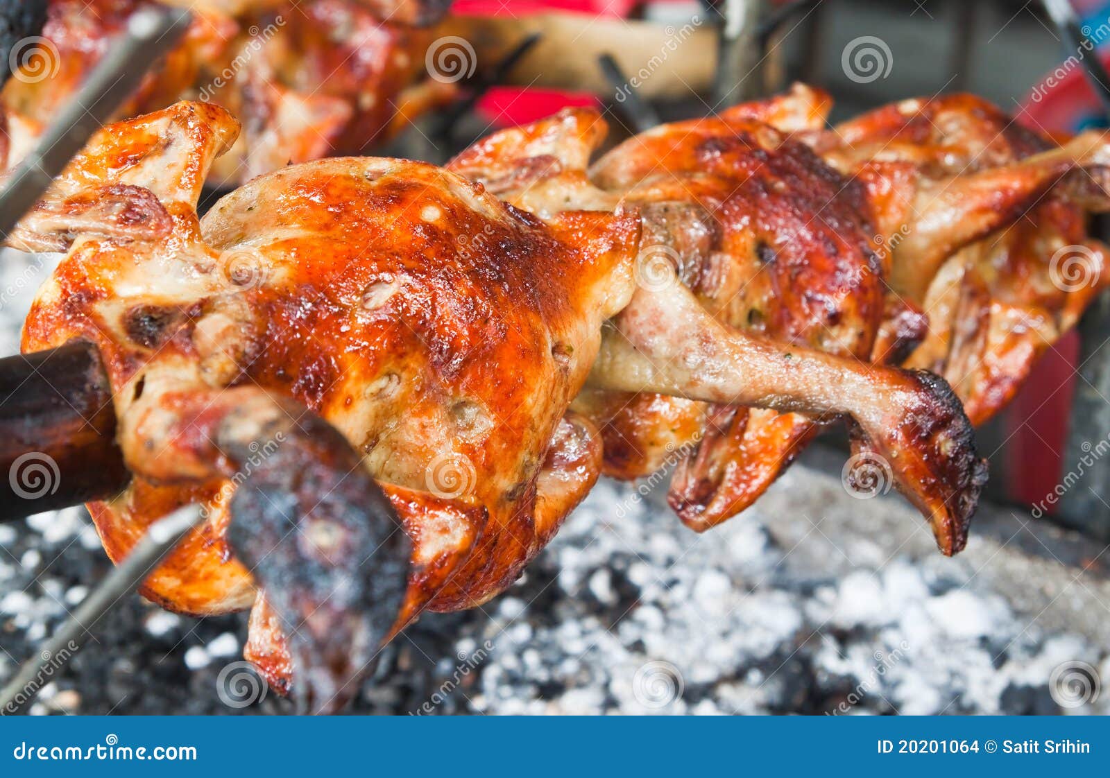 Fresh barbecue chicken stock photo. Image of outdoor - 20201064