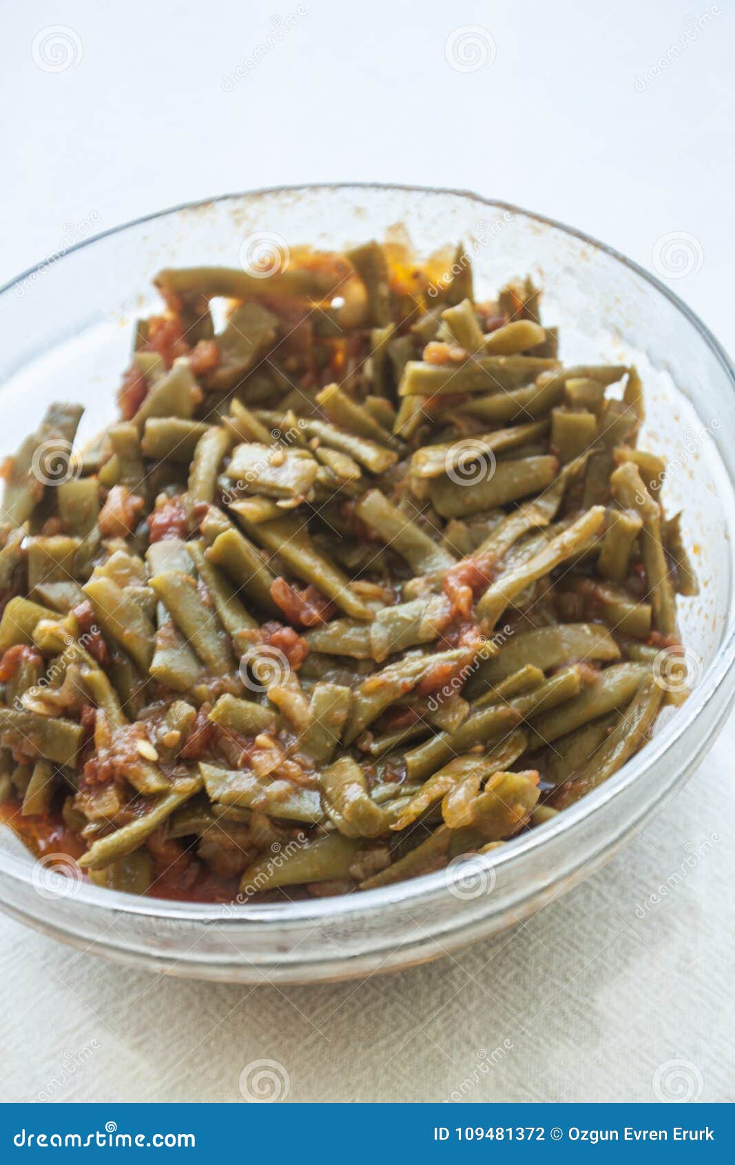 Fresh Beans Turkish Cuisine Stock Photo - Image of meat, appetizer ...