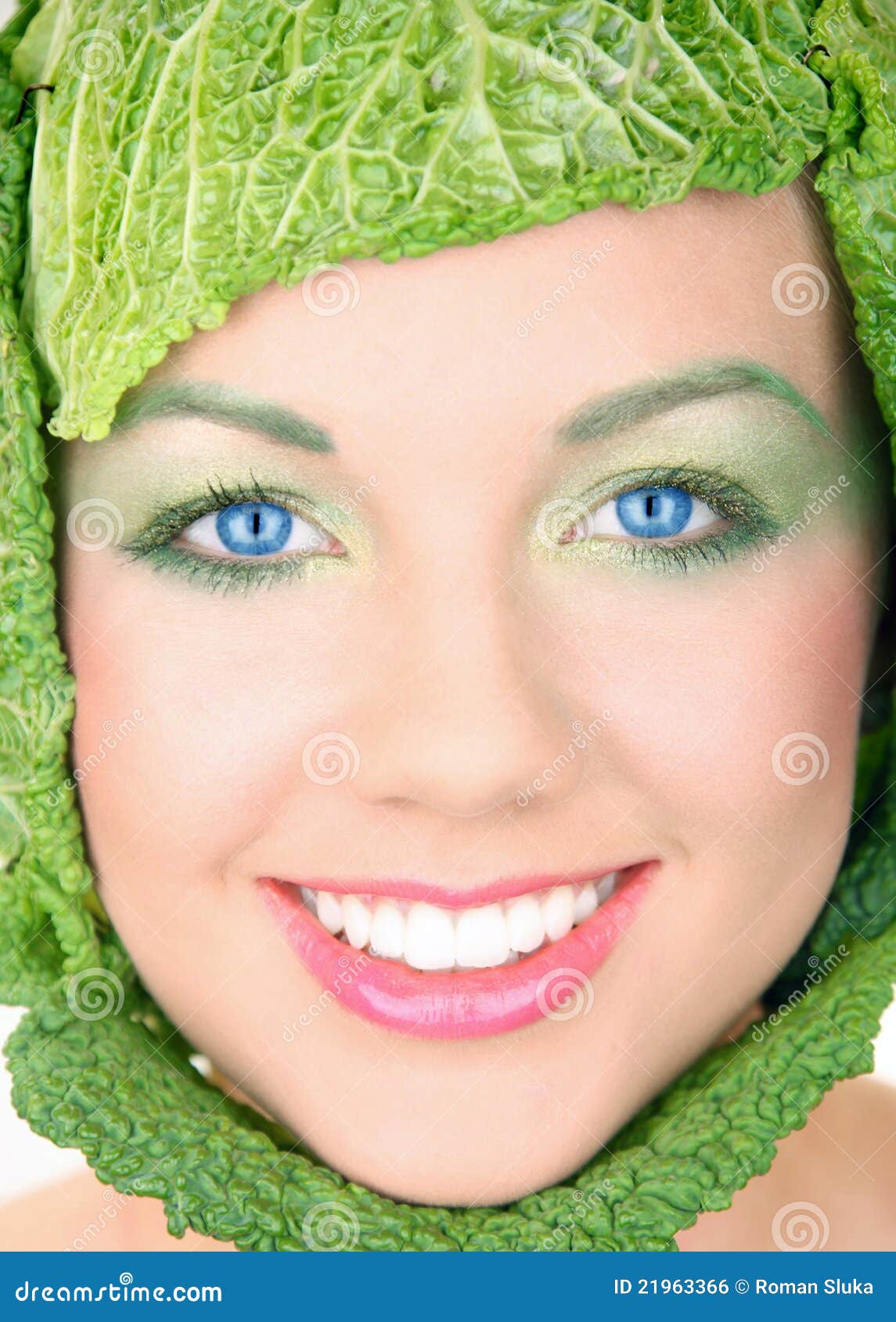 Fresh beautiful woman stock photo. Image of face, looking - 21963366