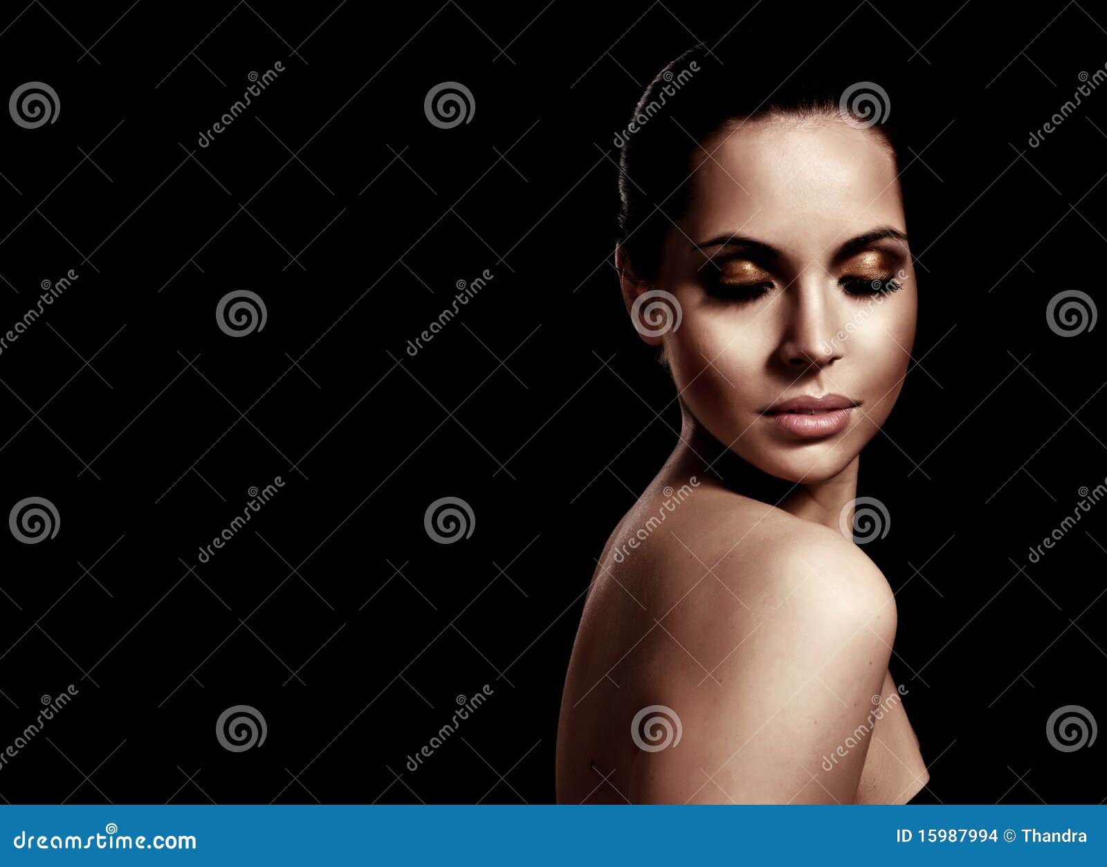 Fresh and Beautiful Young Fashion Model Stock Photo - Image of lady ...