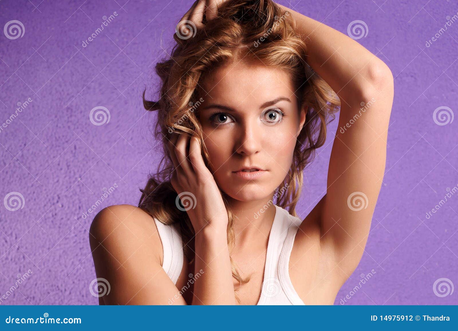 Fresh and Beautiful Young Model Stock Photo - Image of girl, portrait ...