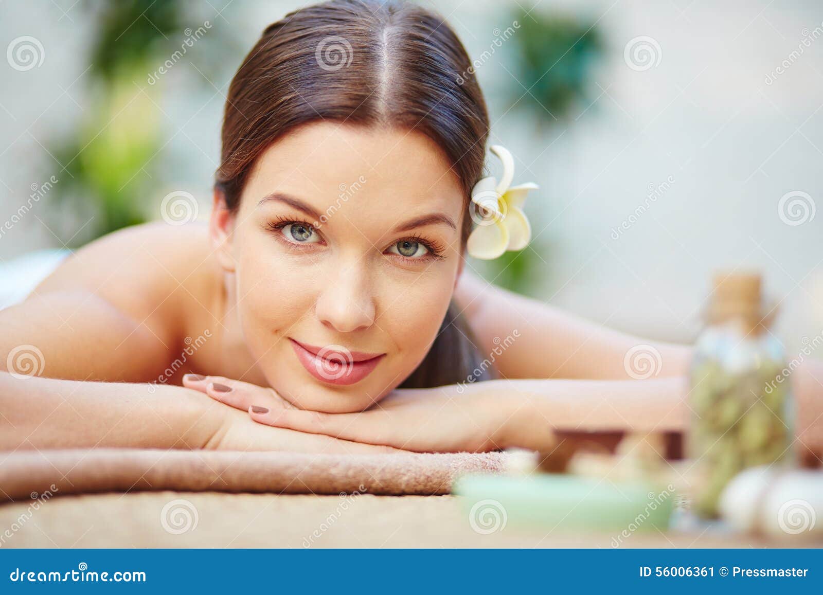 Fresh beauty stock image. Image of healthy, calm, adult - 56006361