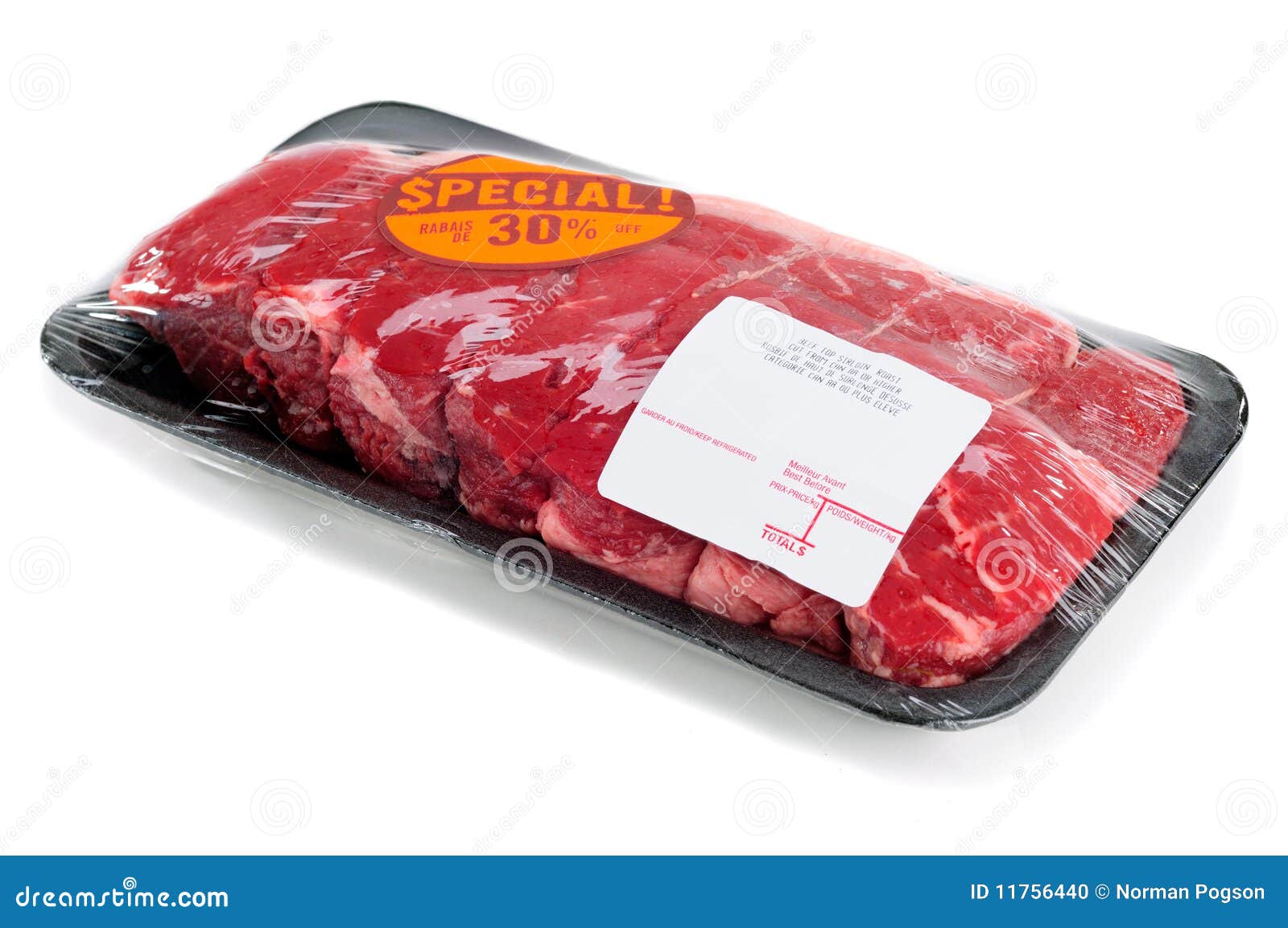Fresh Beef stock photo. Image of isolated, meal, roast - 11756440