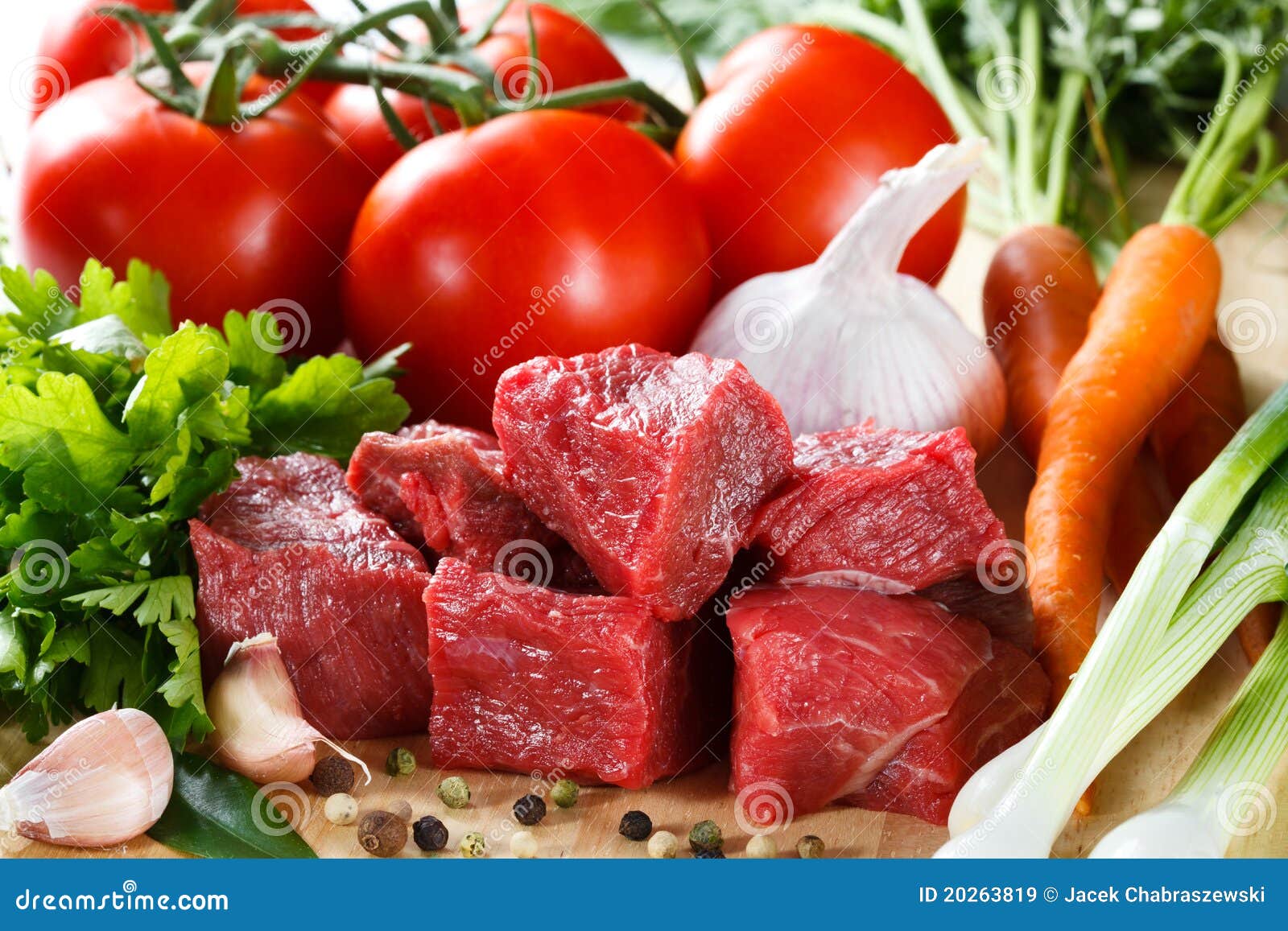 Fresh beef stock image. Image of chop, carrot, fillet - 20263819
