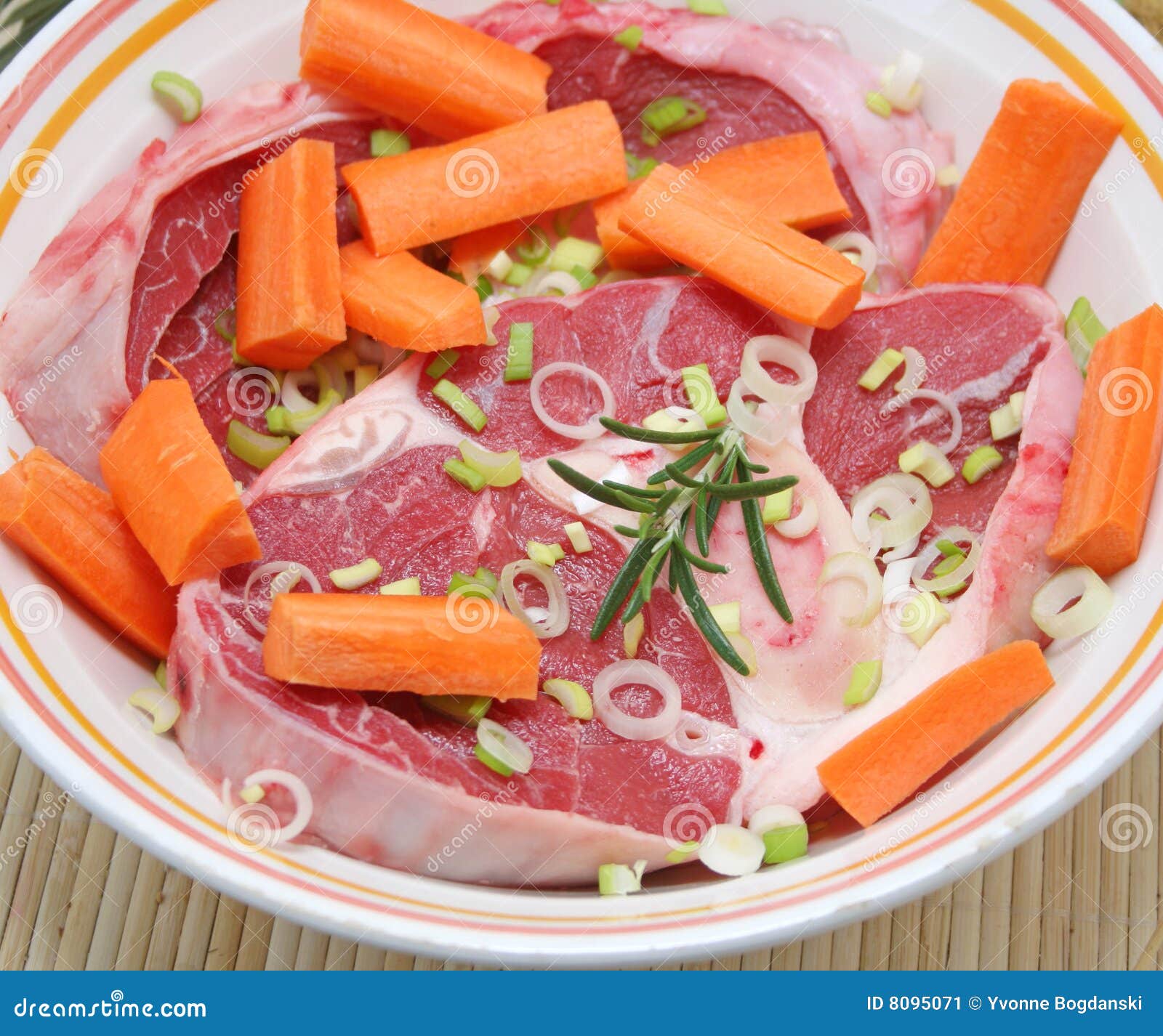 Fresh beef stock image. Image of beef, carrots, preparing - 8095071