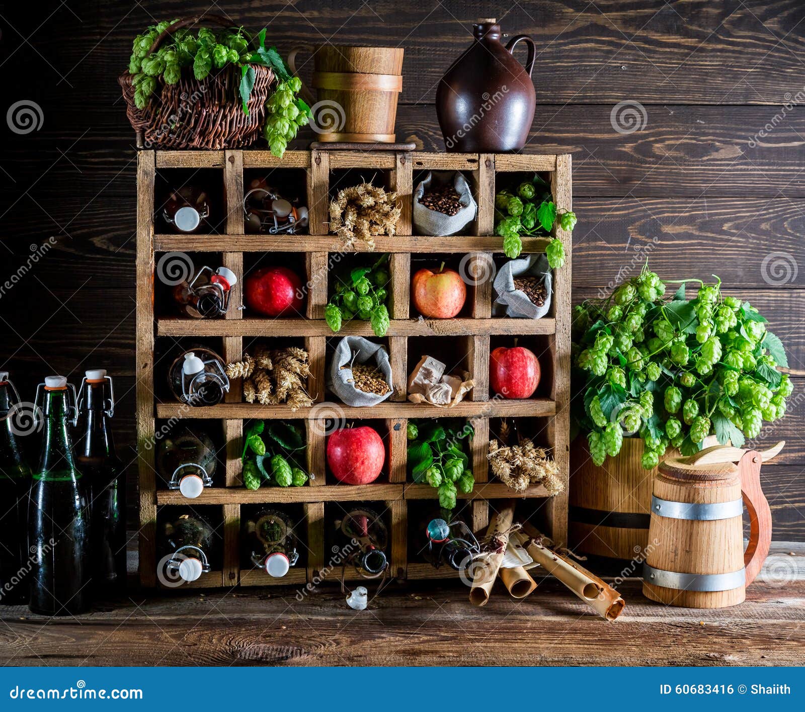 Fresh beer ingredients stock photo. Image of ingredient - 60683416