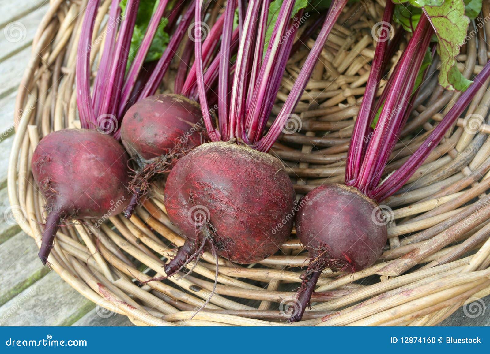 Fresh beetroot on basket stock photo. Image of vegetable - 12874160