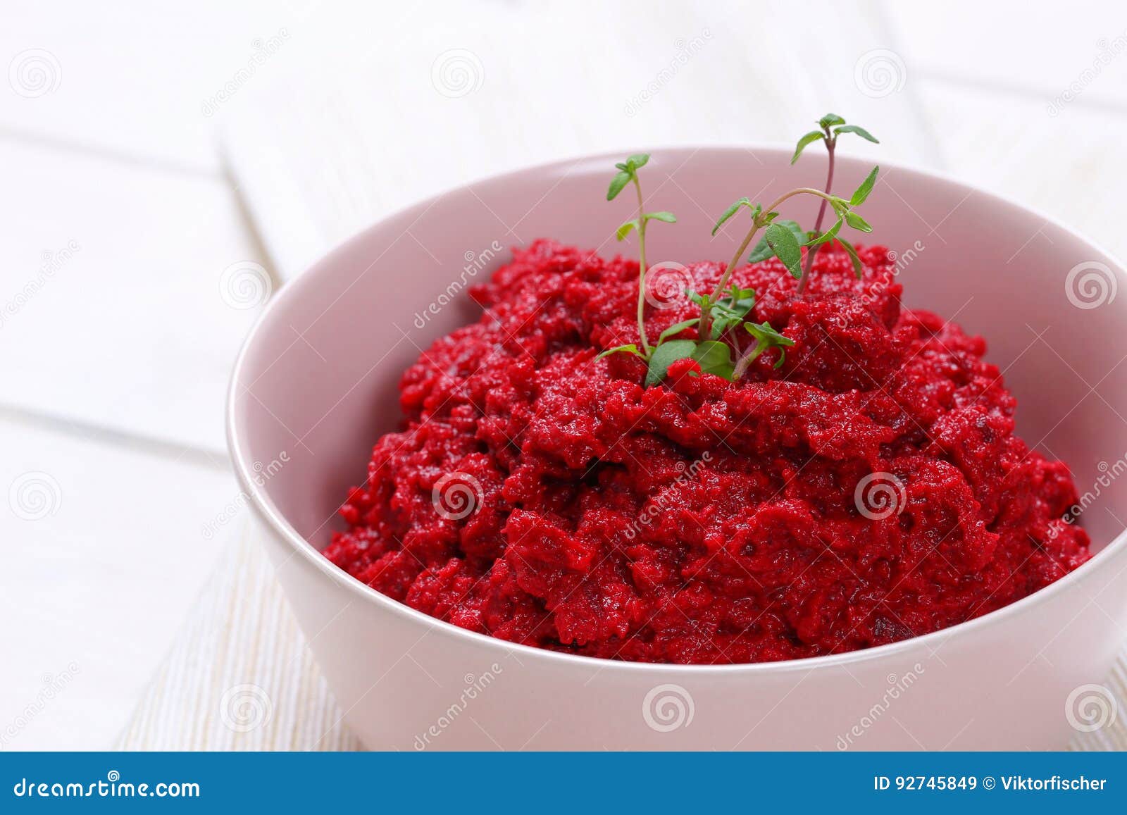 Fresh beetroot puree stock image. Image of appetizer - 92745849
