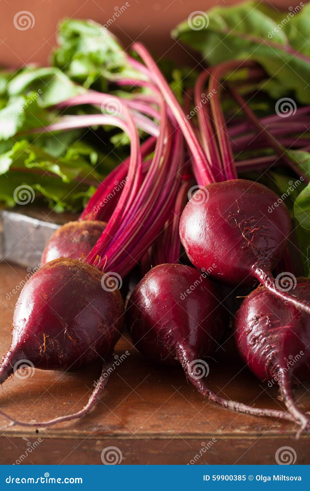 Fresh Beetroot on Wooden Background Stock Image - Image of freshness ...