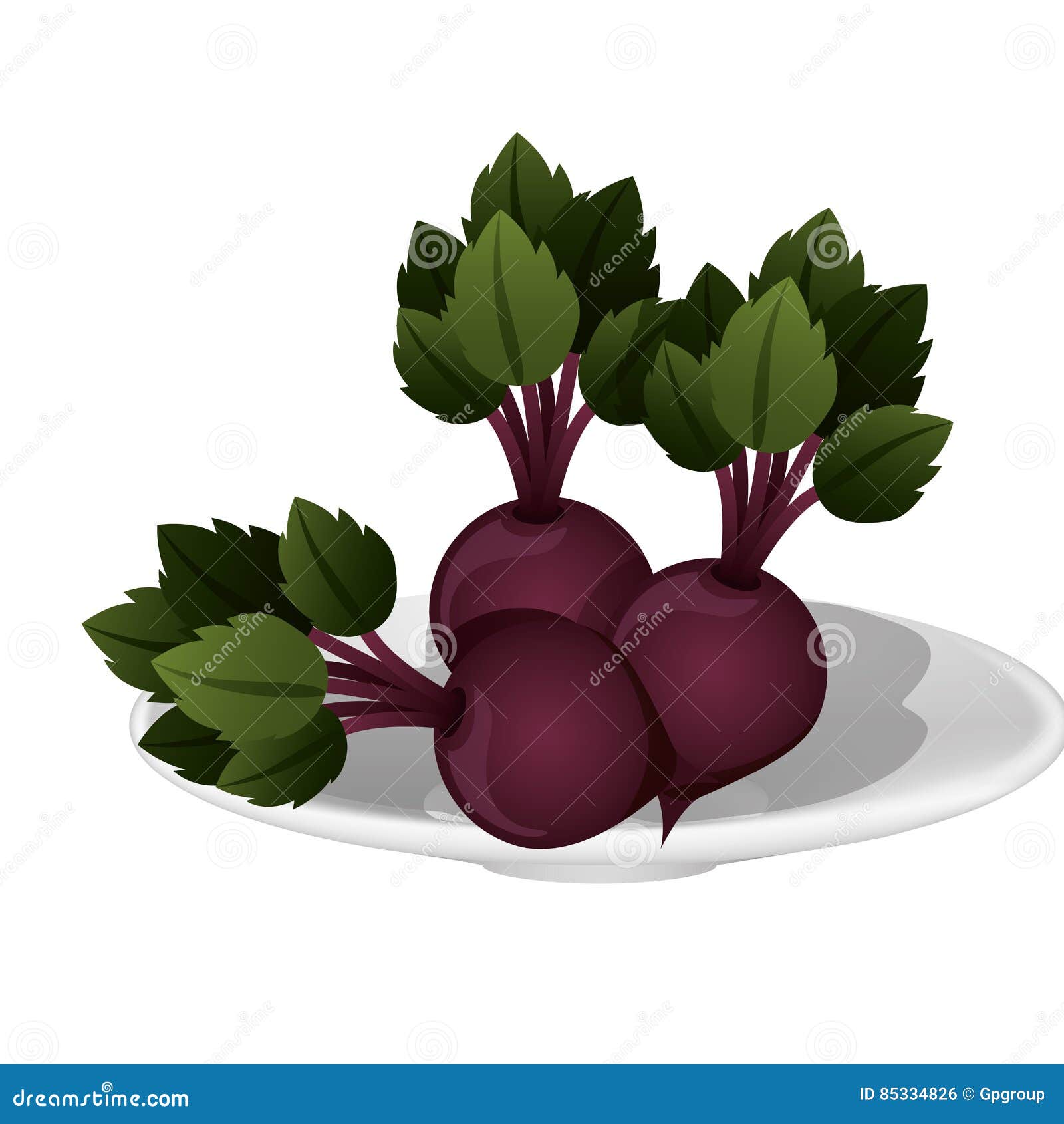 Fresh beets vegetables stock illustration. Illustration of kitchen ...
