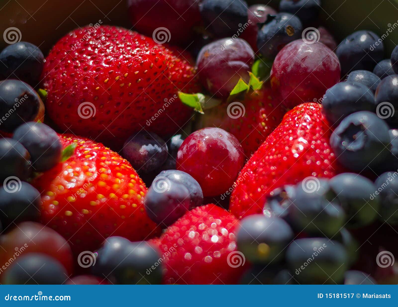 Fresh berries stock image. Image of delicious, bright - 15181517