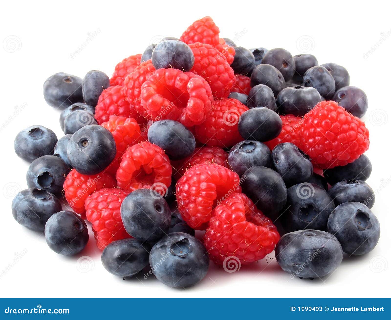 Fresh Berries In A Pile Stock Photos - Image: 1999493