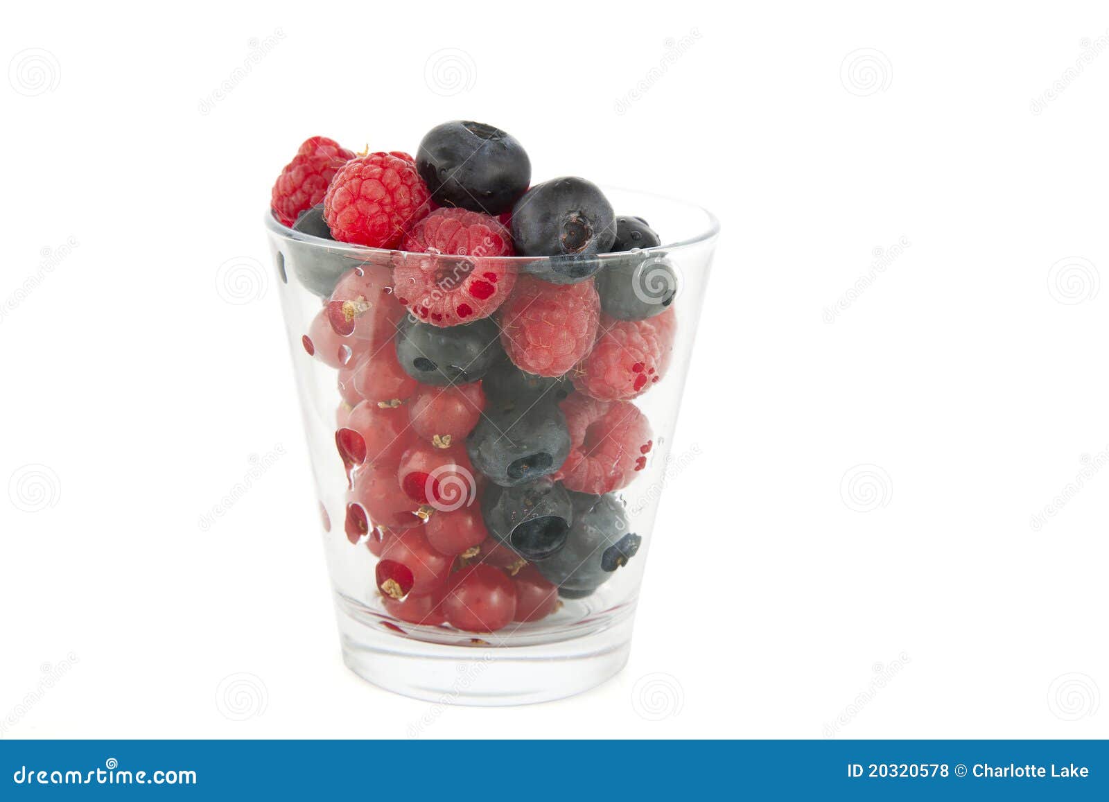 Fresh Berry Cup stock photo. Image of currants, isolated - 20320578