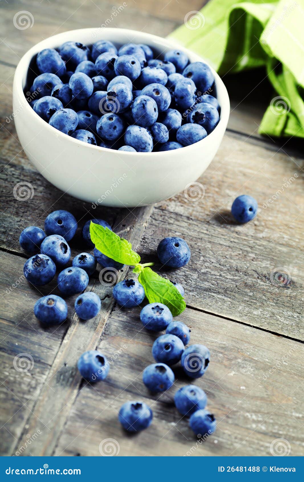 Fresh bilberries stock photo. Image of nutrition, macro - 26481488