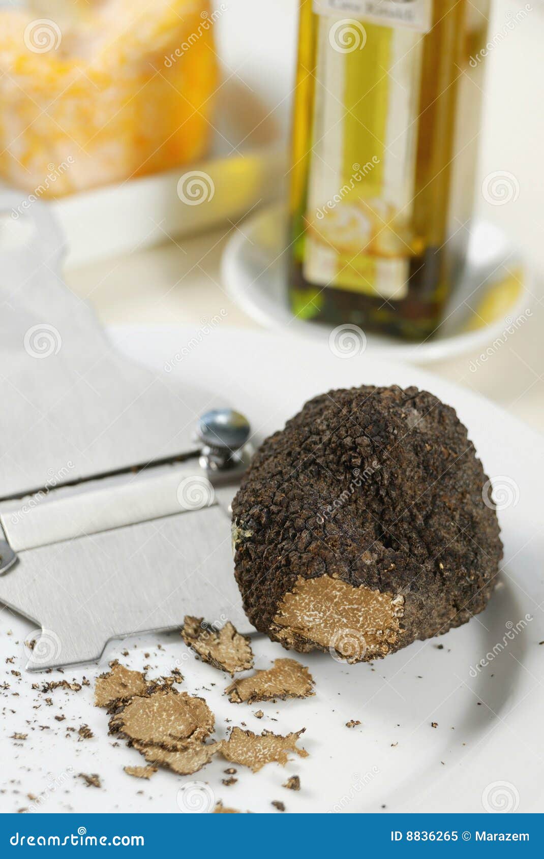 Fresh black truffle stock image. Image of culinary, french - 8836265