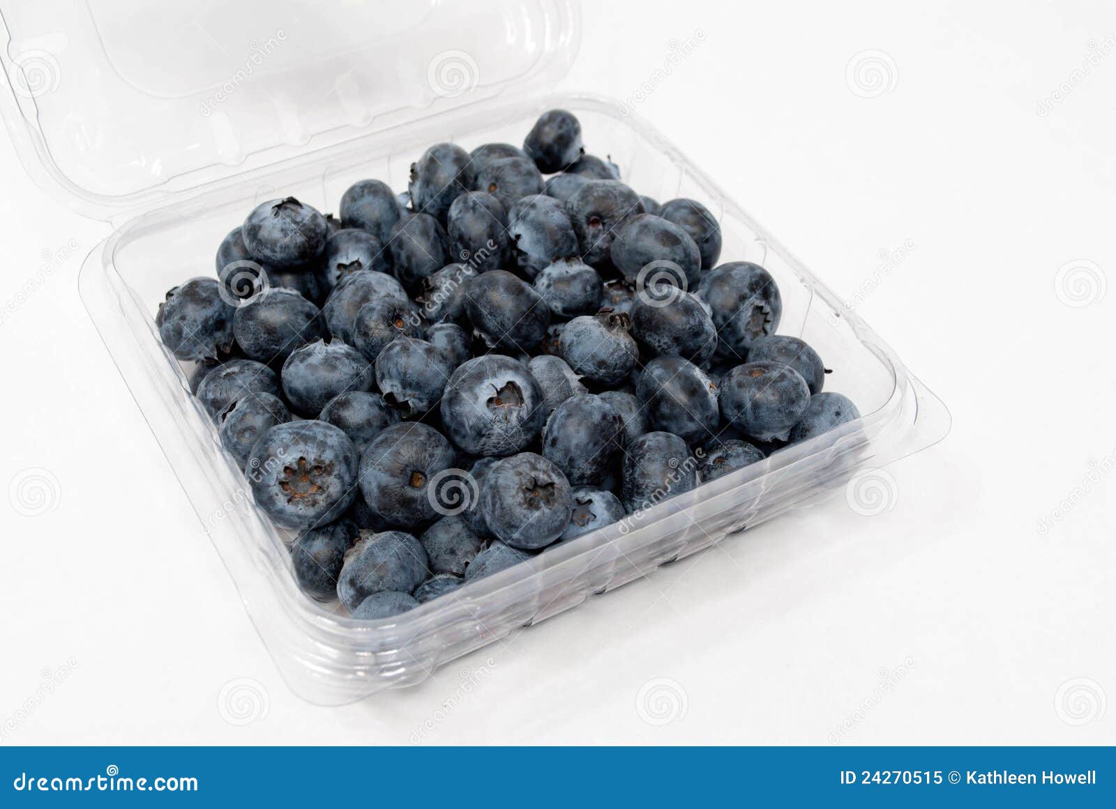 Fresh Blueberries stock image. Image of berry, container - 24270515