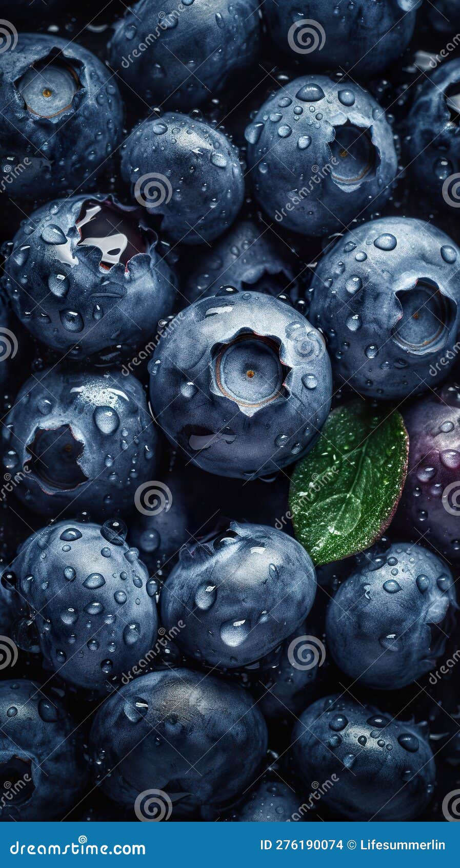 Fresh Blueberry Background. Texture Blueberry Berries Close Up ...