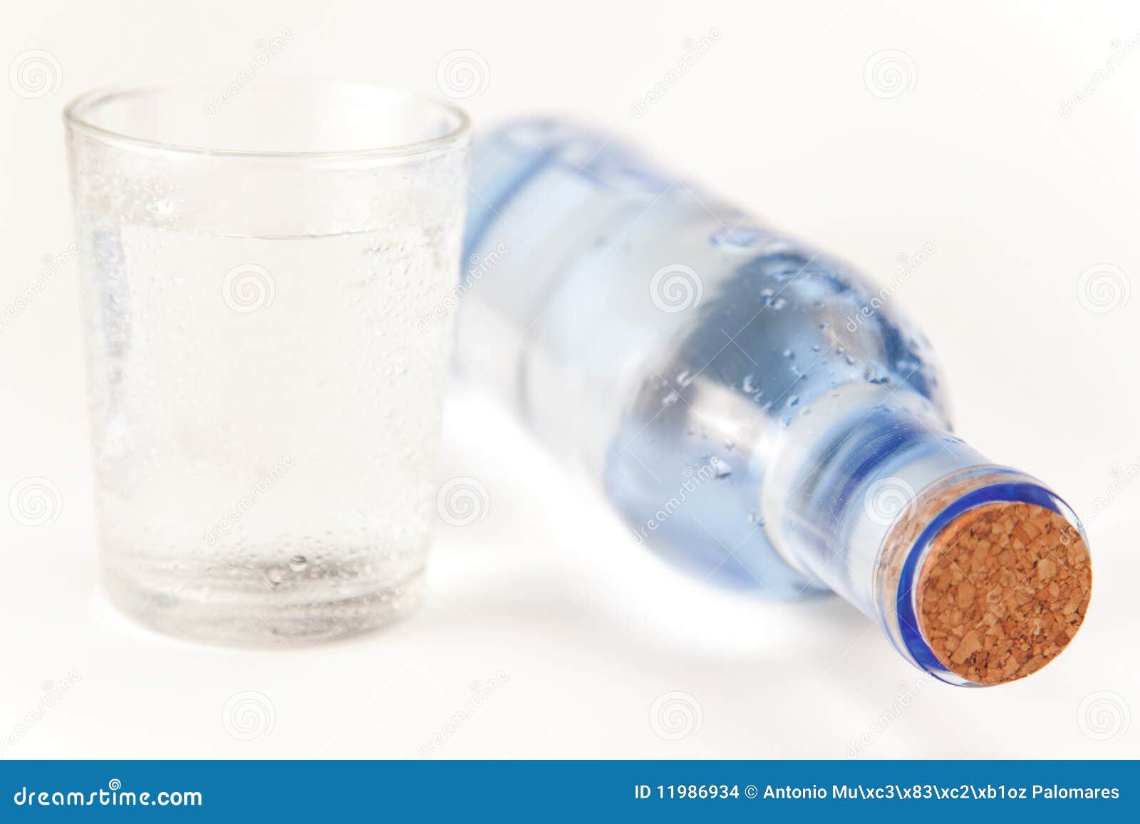Fresh bottle of water stock photo. Image of blue, bottle - 11986934