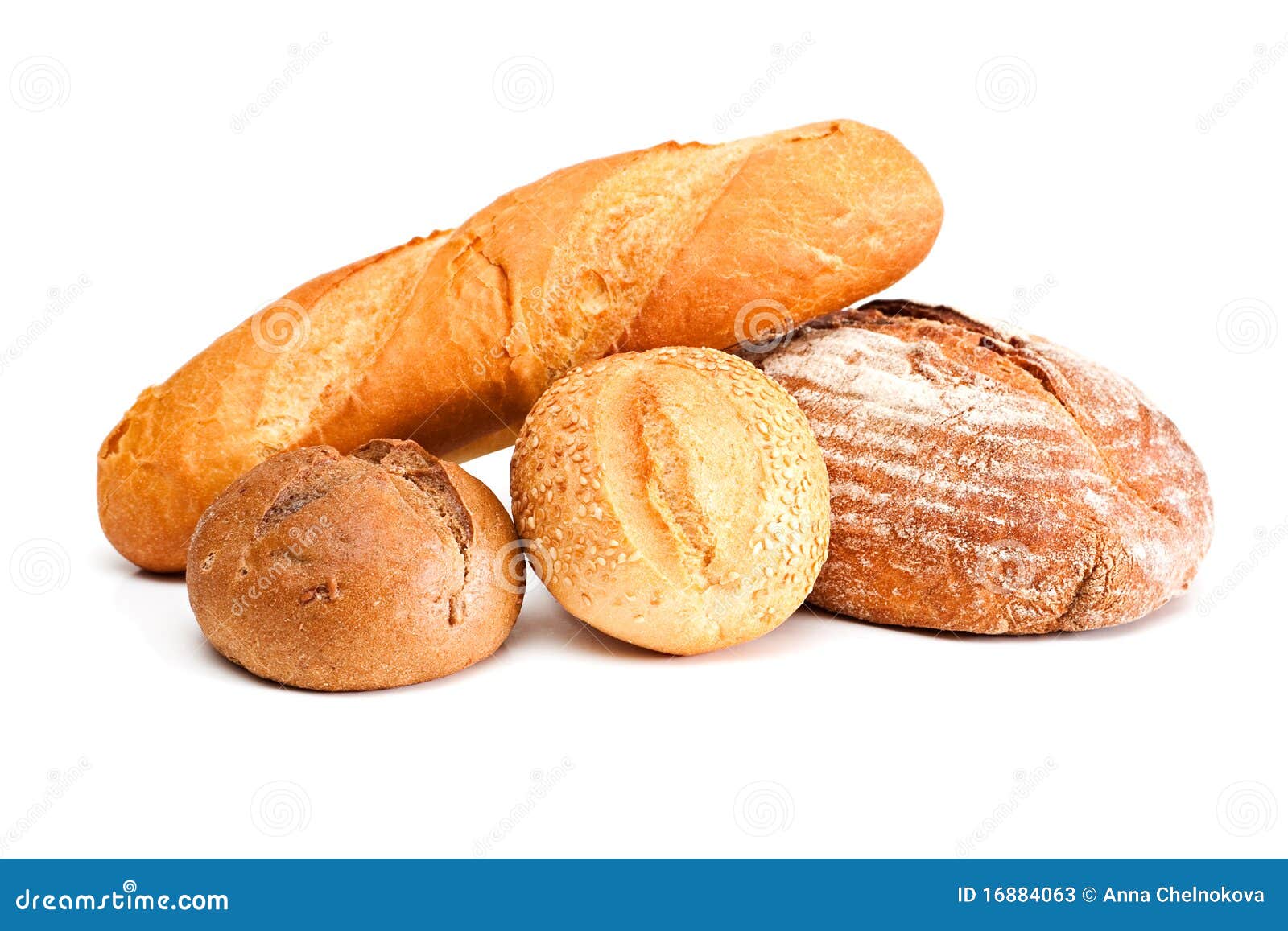 Fresh bread stock image. Image of loaf, grain, baguette - 16884063