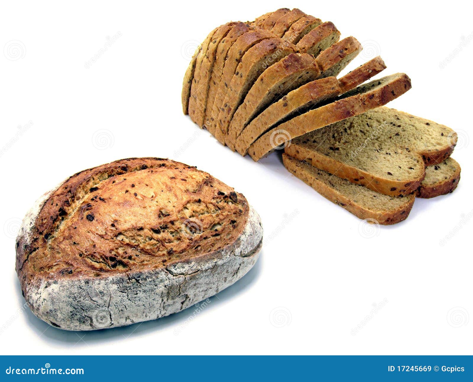 Fresh bread stock image. Image of bakery, snack, sliced - 17245669