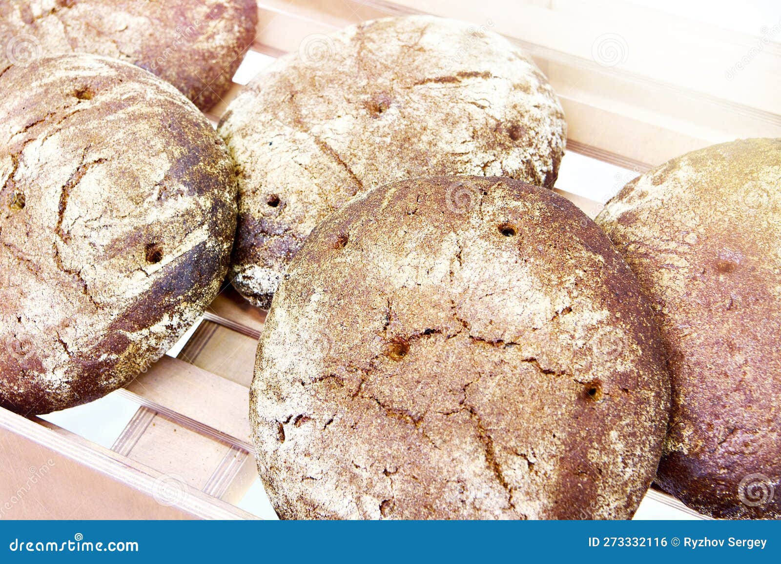 Fresh bread in bakery stock photo. Image of slice, bread - 273332116