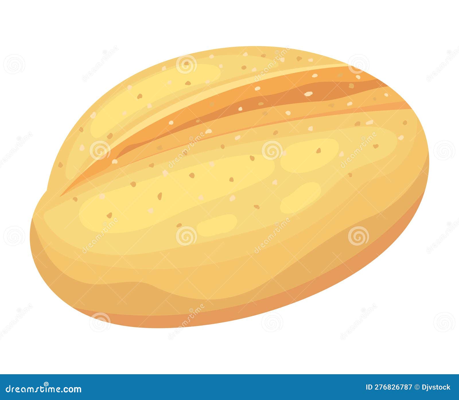 Fresh bread icon stock vector. Illustration of nutrition - 276826787