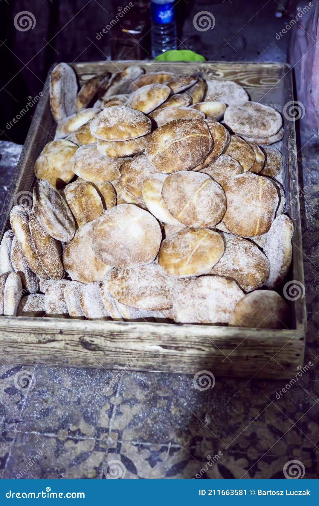 Fresh Bread Moroccan Bakery, Essaouira Stock Image - Image of baking ...