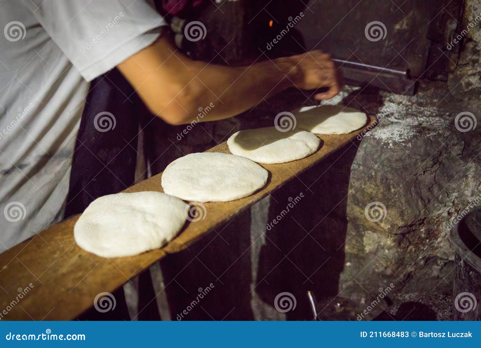 Fresh Bread Moroccan Bakery, Essaouira Stock Image - Image of cookies ...