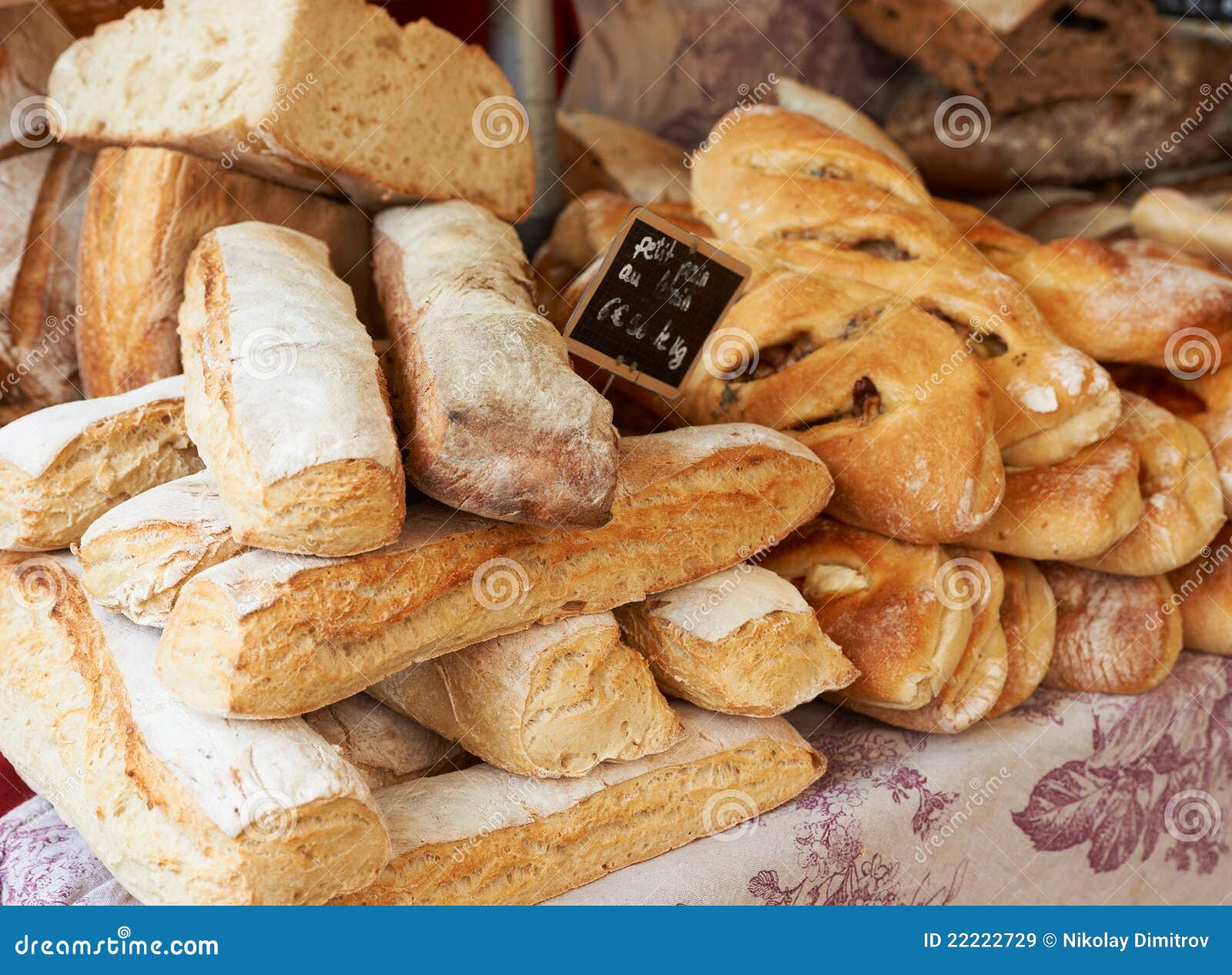 Fresh bread of Provence stock image. Image of baked, fresh - 22222729