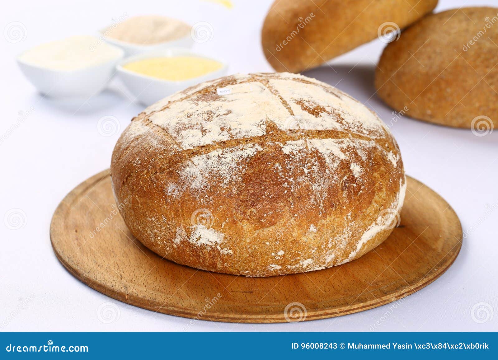 Fresh bread stock image. Image of close, breakfast, freshness - 96008243