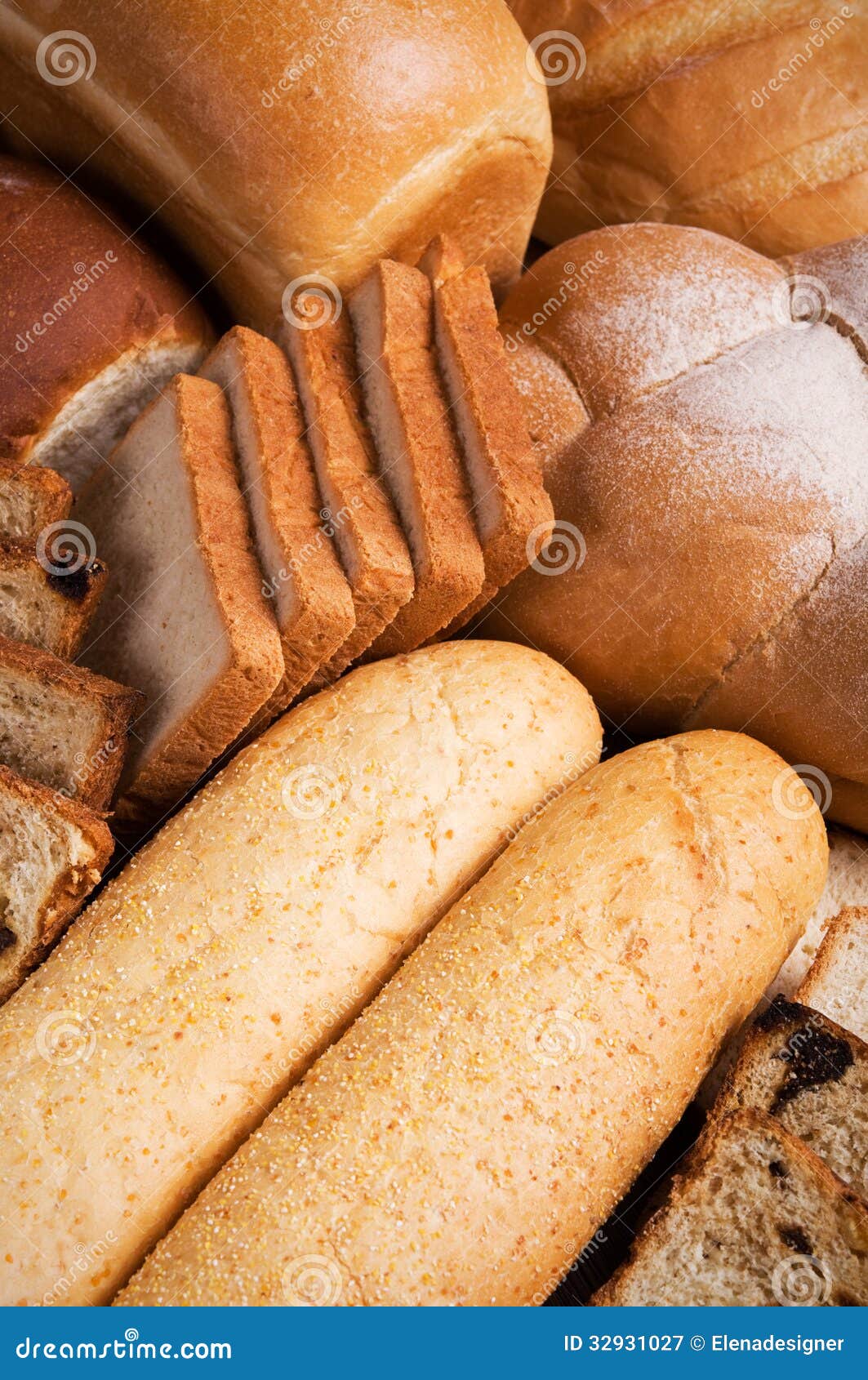 Fresh bread still life stock image. Image of homemade - 32931027