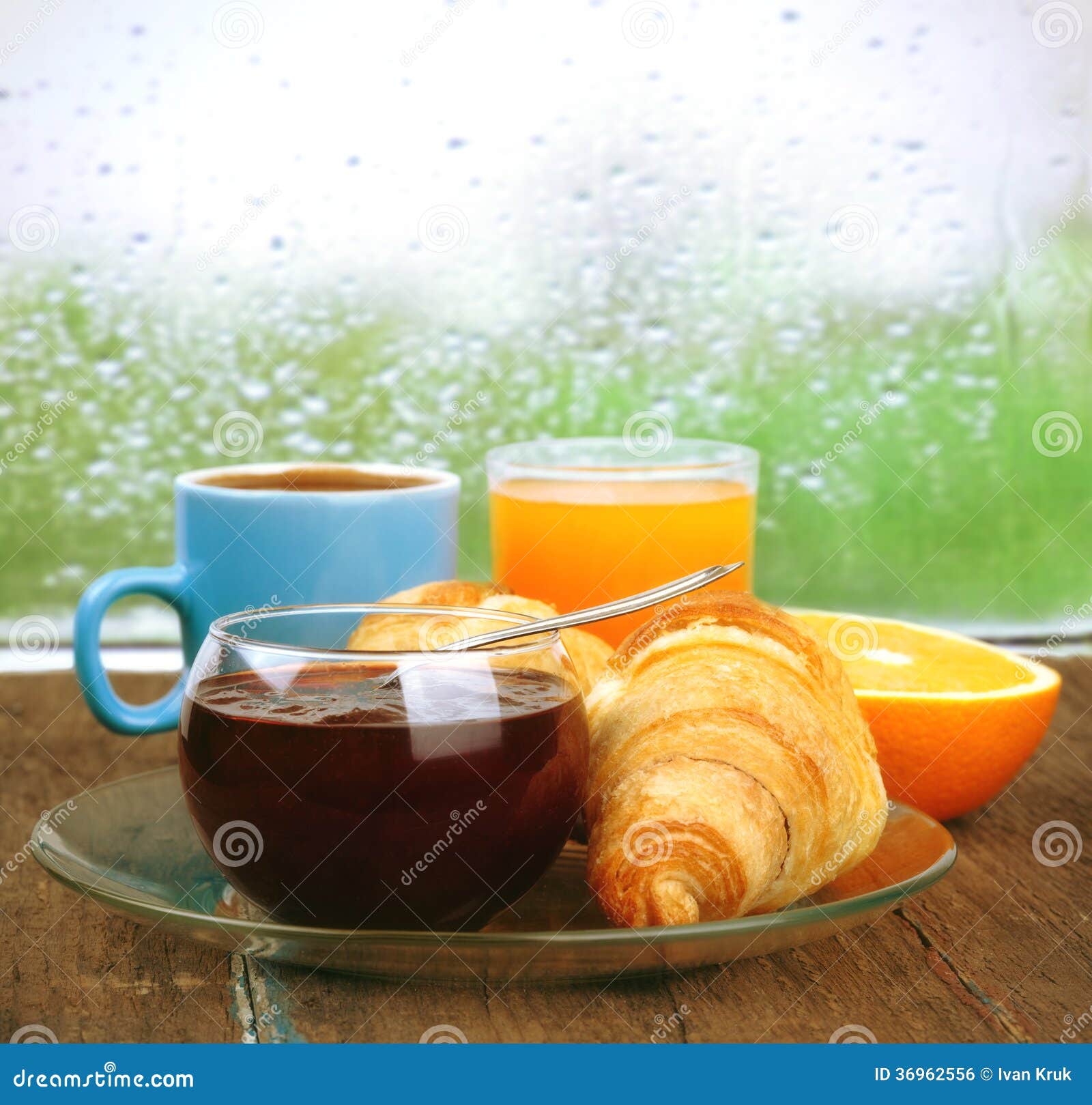 Fresh breakfast stock photo. Image of wooden, delicious - 36962556