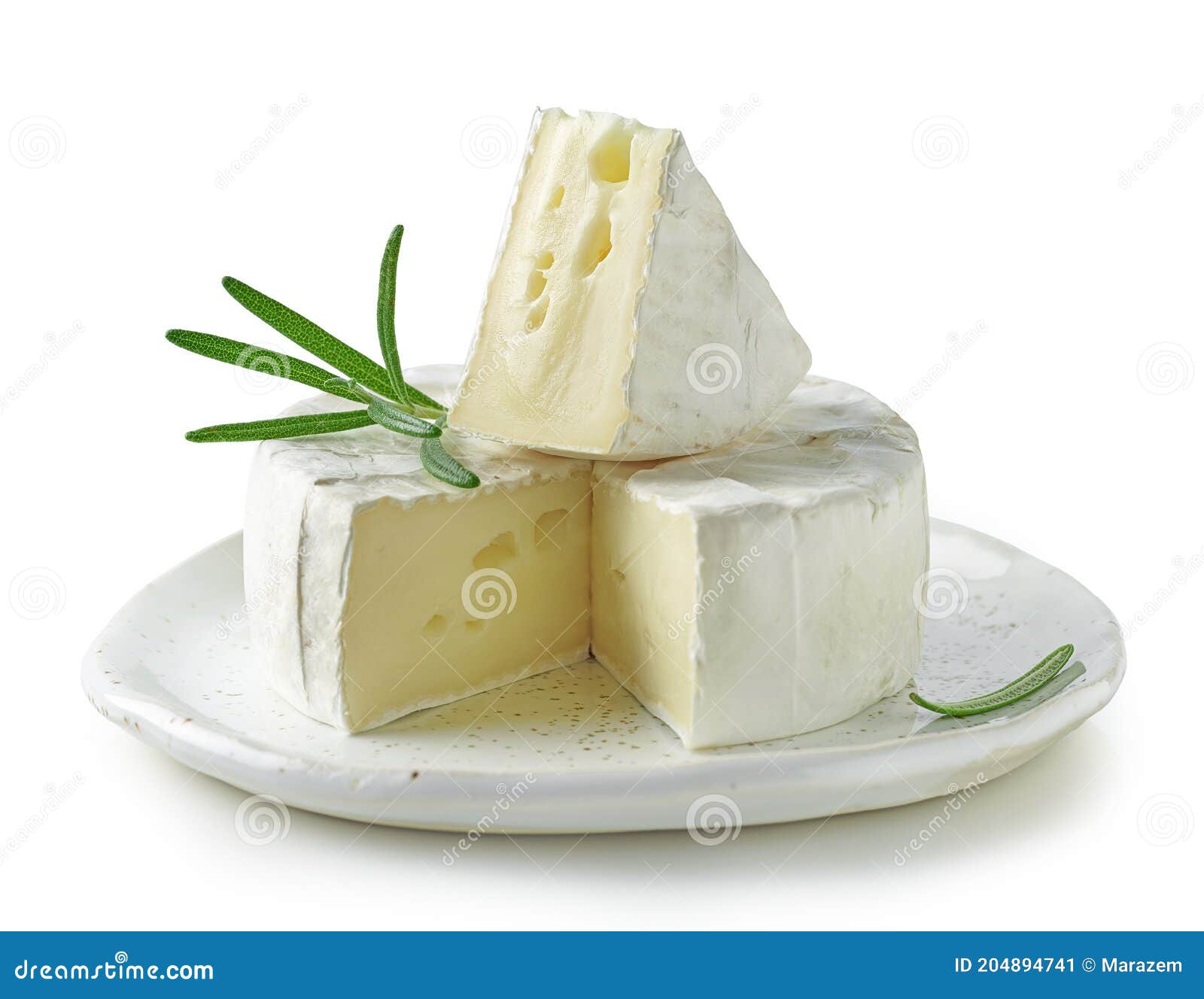Fresh brie cheese stock image. Image of food, brie, camembert - 204894741