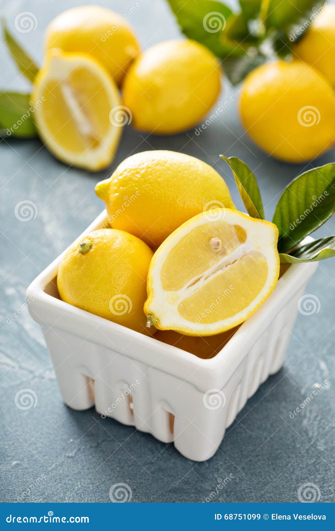 Fresh Bright Colorful Lemons Stock Image - Image of freshness, juicy ...