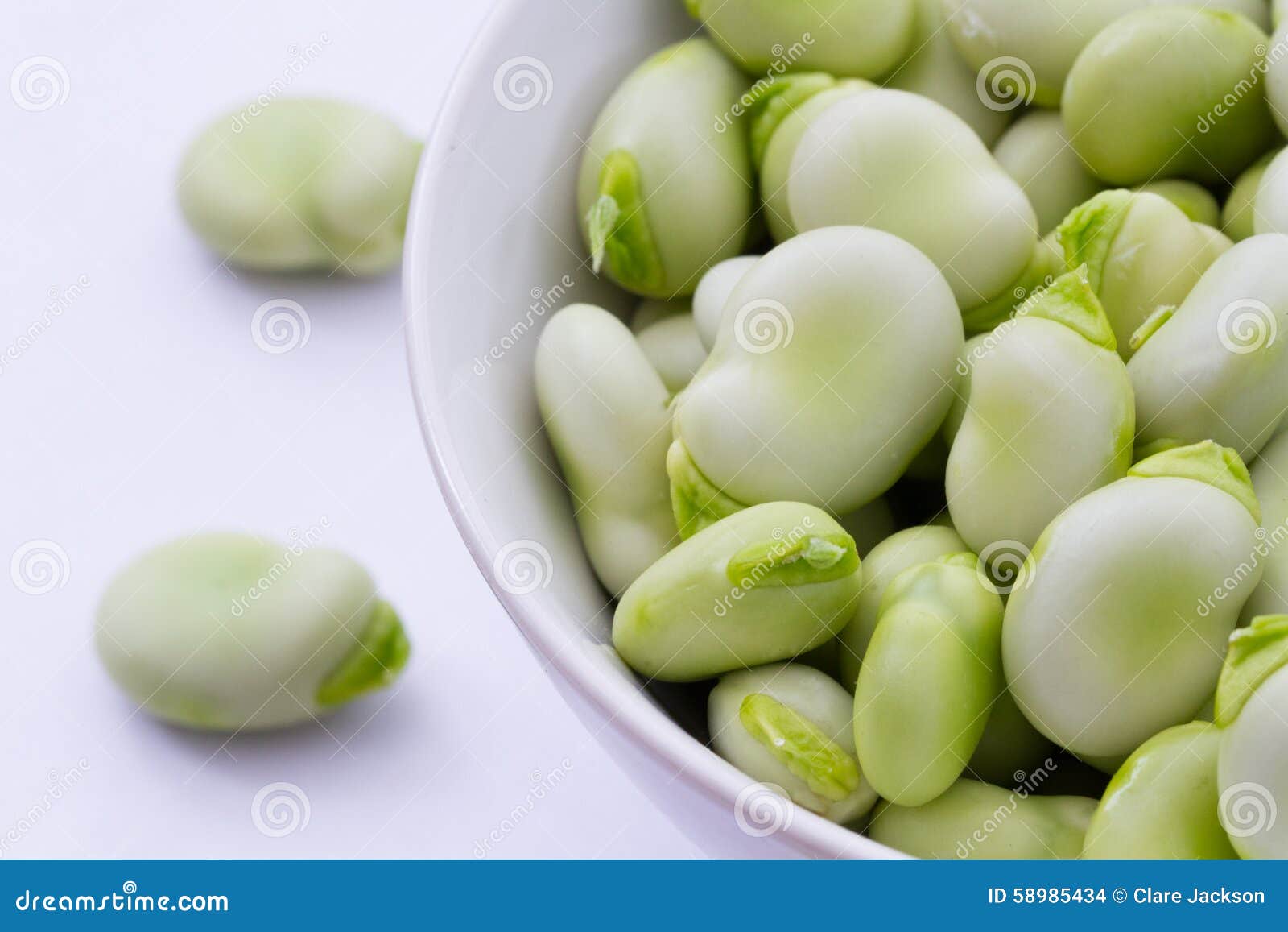 Fresh Broad Beans stock photo. Image of diet, vitamins - 58985434