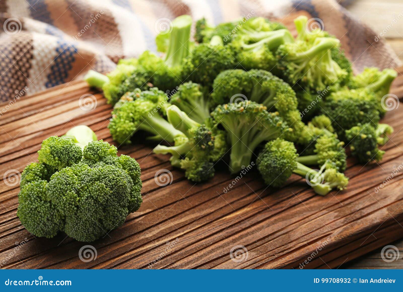 Fresh broccoli stock photo. Image of market, botany, eating - 99708932