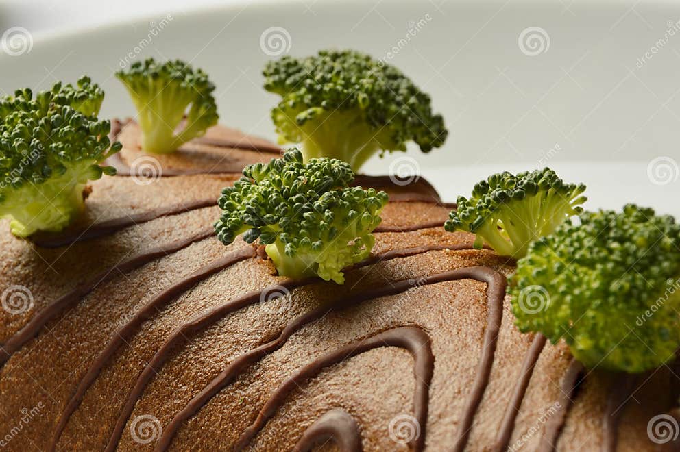 Fresh Broccoli cakes stock image. Image of drink, ready - 143116407