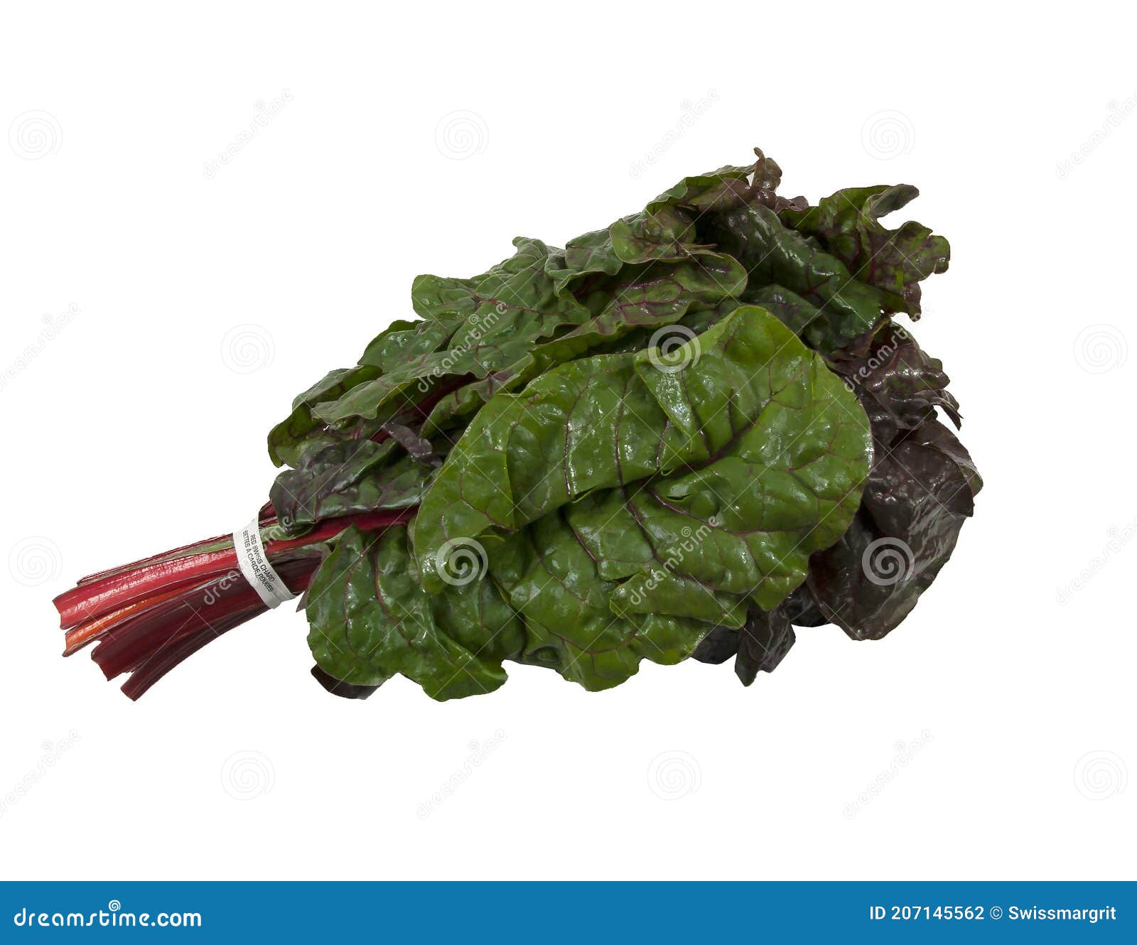 Bunch of Fresh Red Swiss Chard Stock Photo - Image of healthy, fresh ...