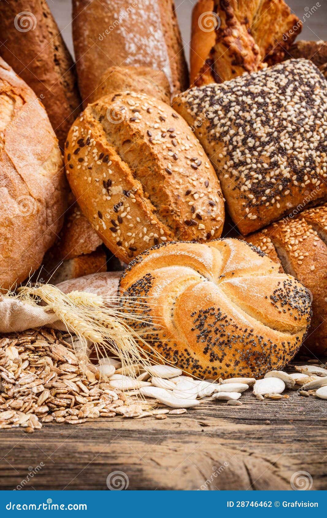 Fresh buns stock photo. Image of meal, fresh, gourmet - 28746462