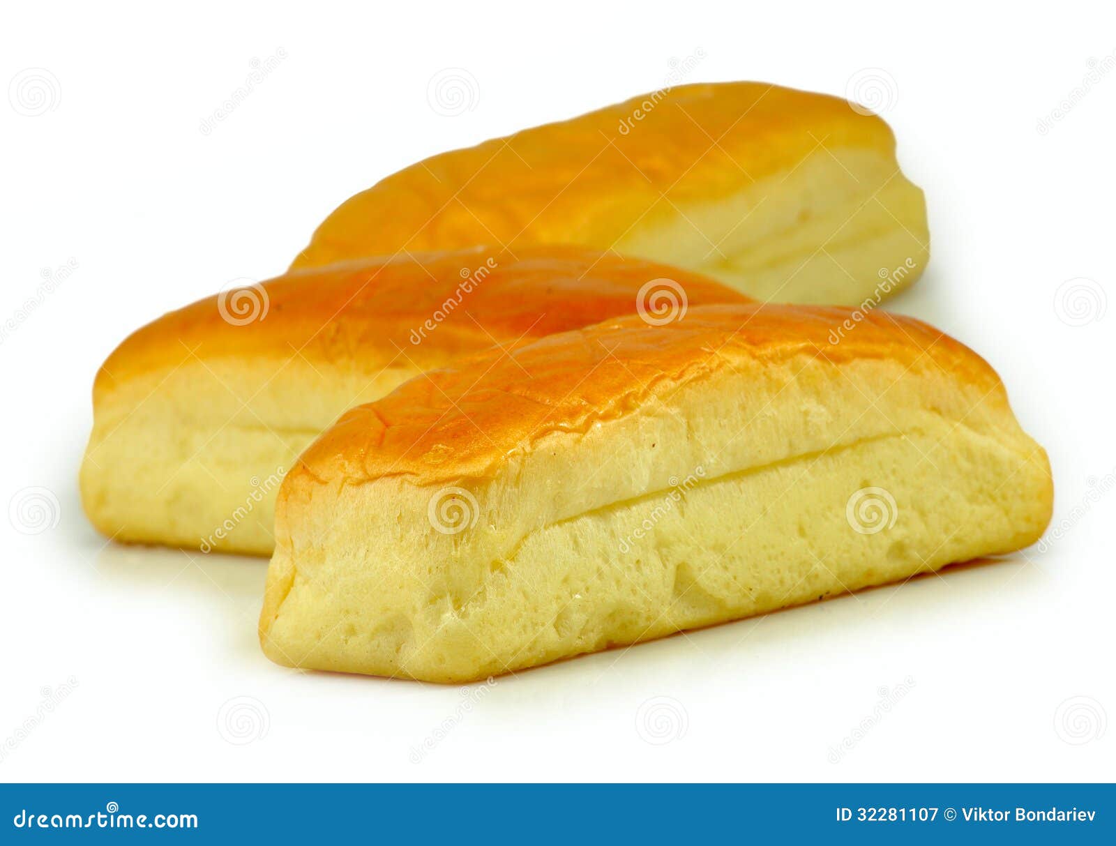 Fresh buns isolate stock image. Image of closeup, party - 32281107