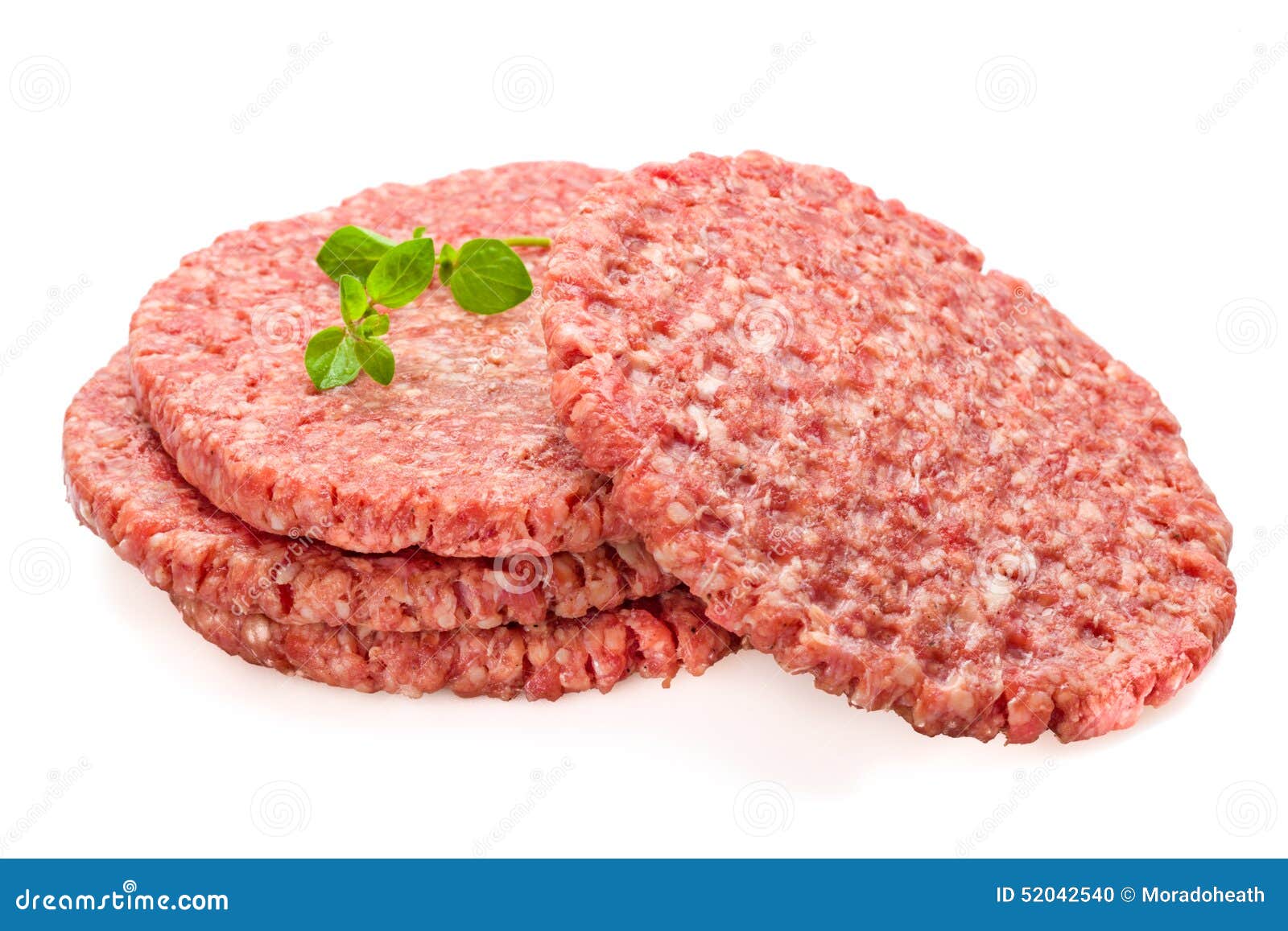 Fresh Burger Patties stock photo. Image of hack, lamb - 52042540