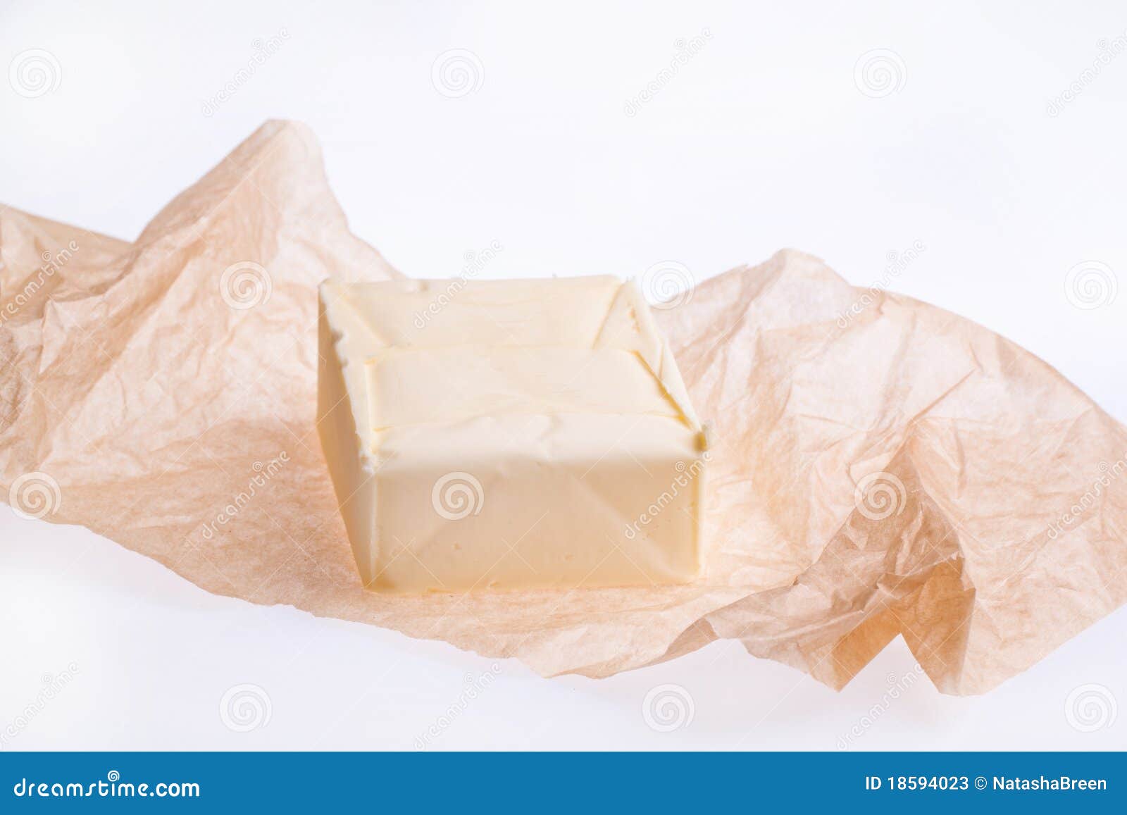 Fresh butter isolated stock image. Image of cultured - 18594023