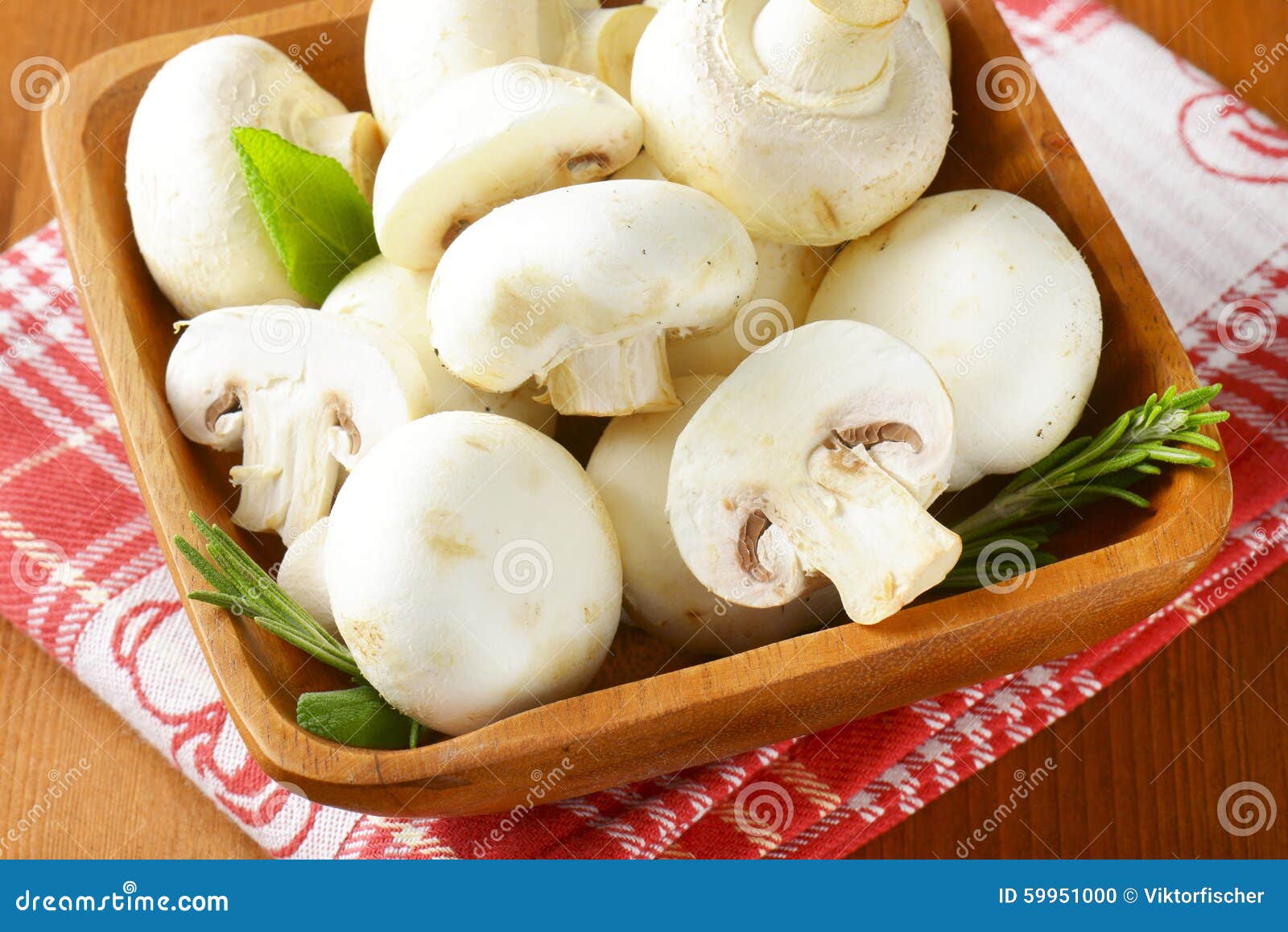 Fresh button mushrooms stock photo. Image of edible, bisporus - 59951000
