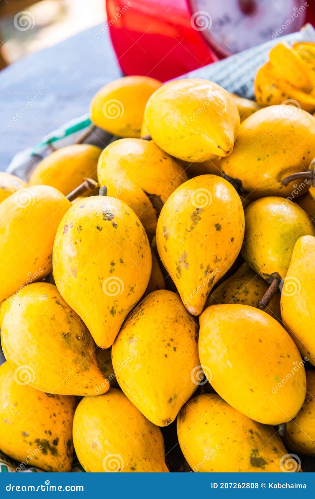 Fresh canistel fruits stock photo. Image of agriculture - 207262808