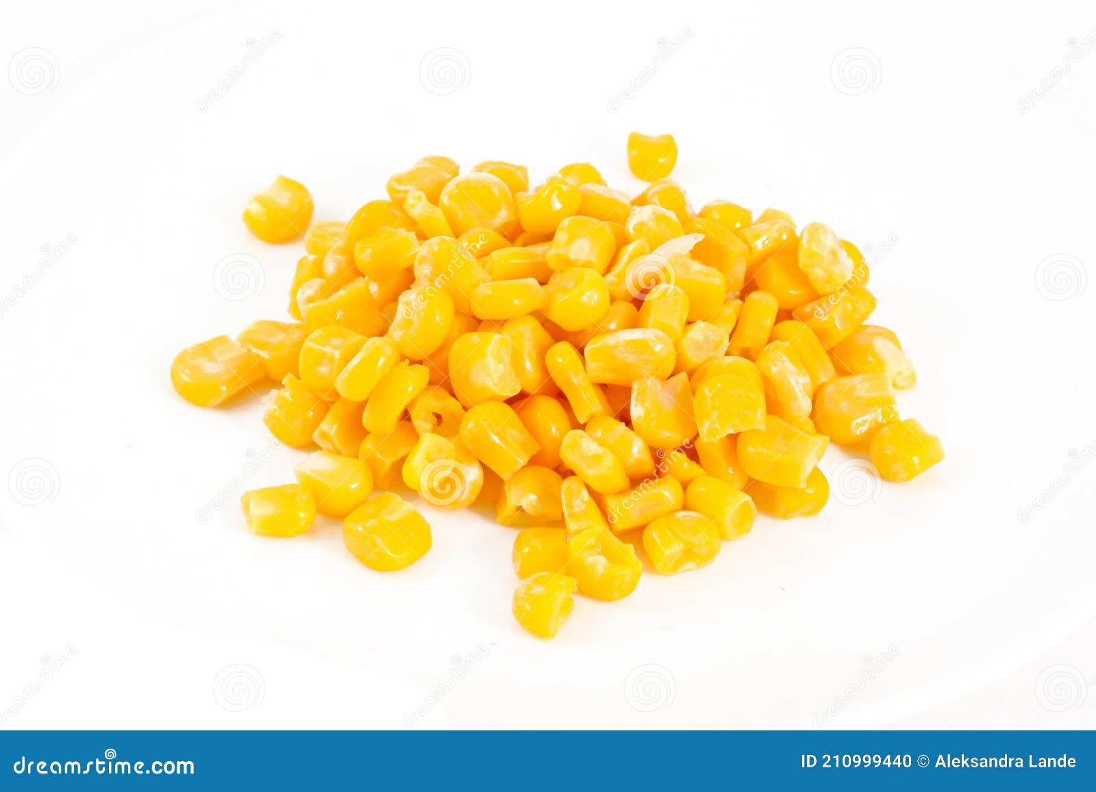 Fresh canned corn stock photo. Image of closeup, canned - 210999440